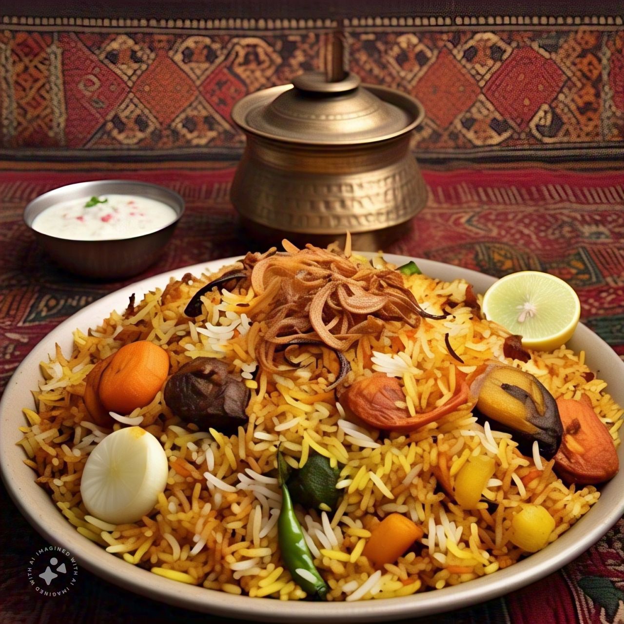 Vegetable Biryani – Royal Palace Restaurant
